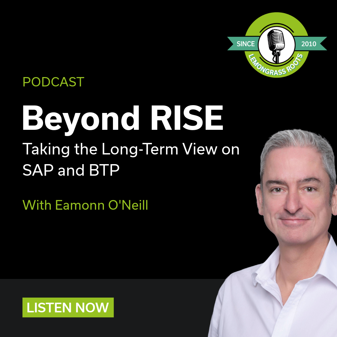 Lemongrass Roots Podcast | Episode 2 - Beyond RISE - Taking the Long-Term View on SAP and BTP
